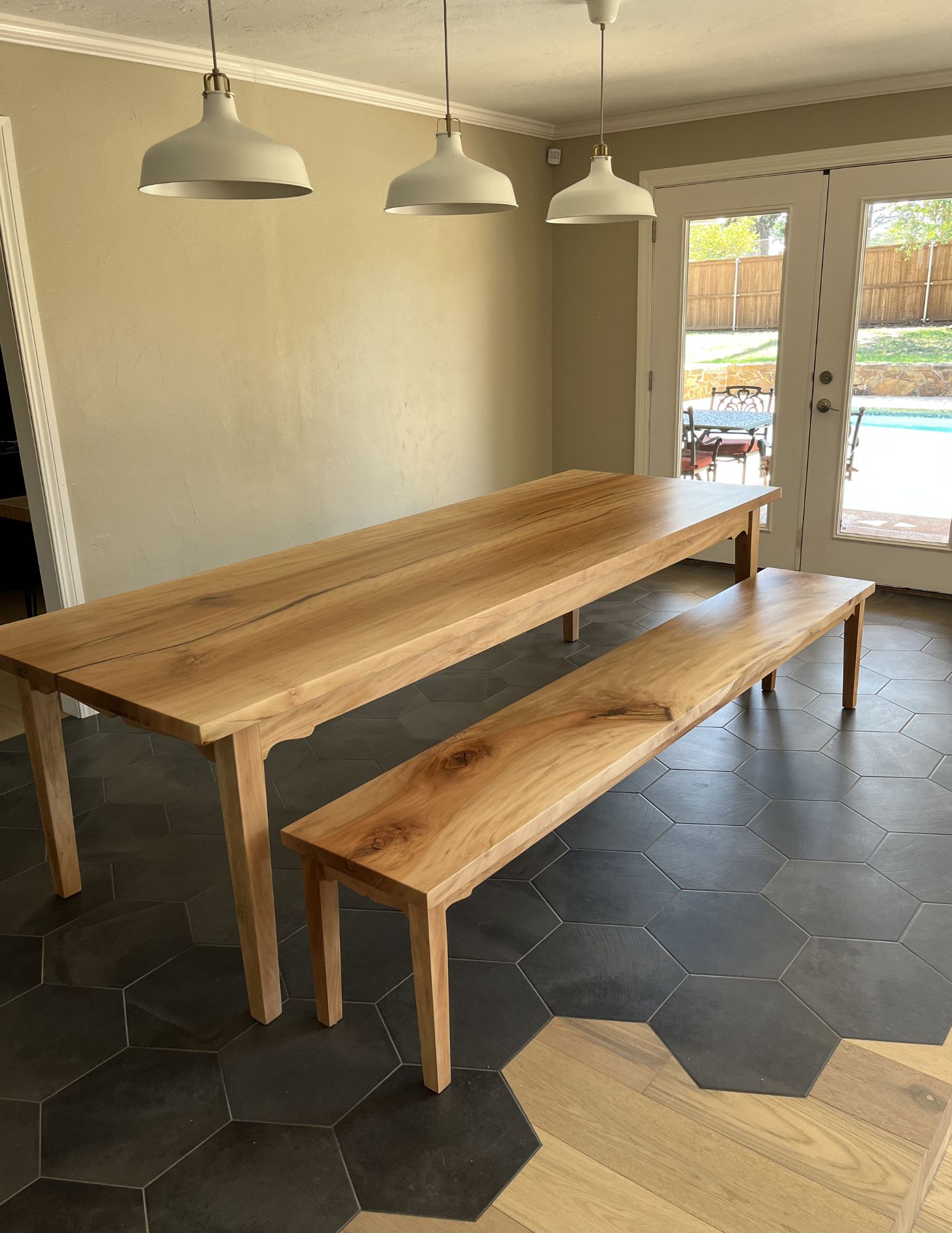 The Geraldine | Custom Table by The Urban Wood Co
